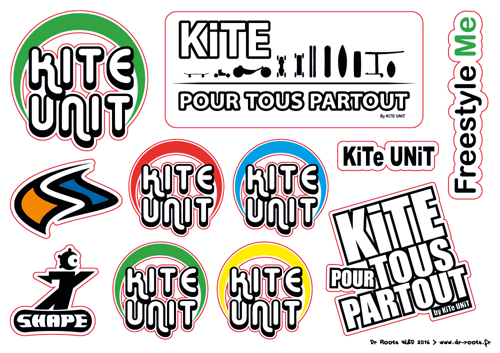 Free Stickers ! - kite unit
